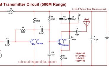 circuit diagram of long range fm transmitter - circuitspedia